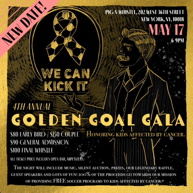 Golden Goal Gala – We Can Kick It